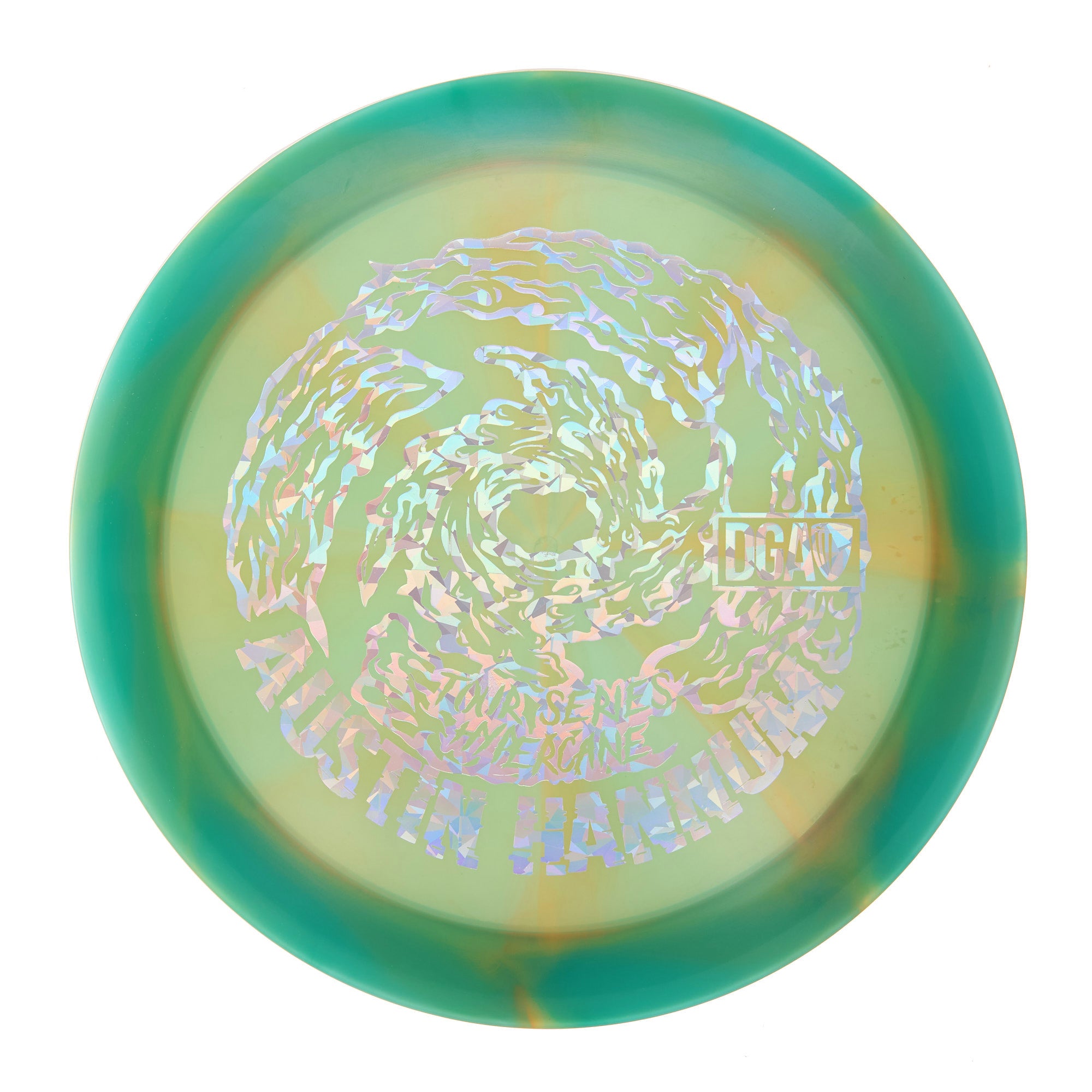 DGA Hypercane - Austin Hannum Tour Series Swirl 175g | Style 0008 – Treemagnets Disc Golf