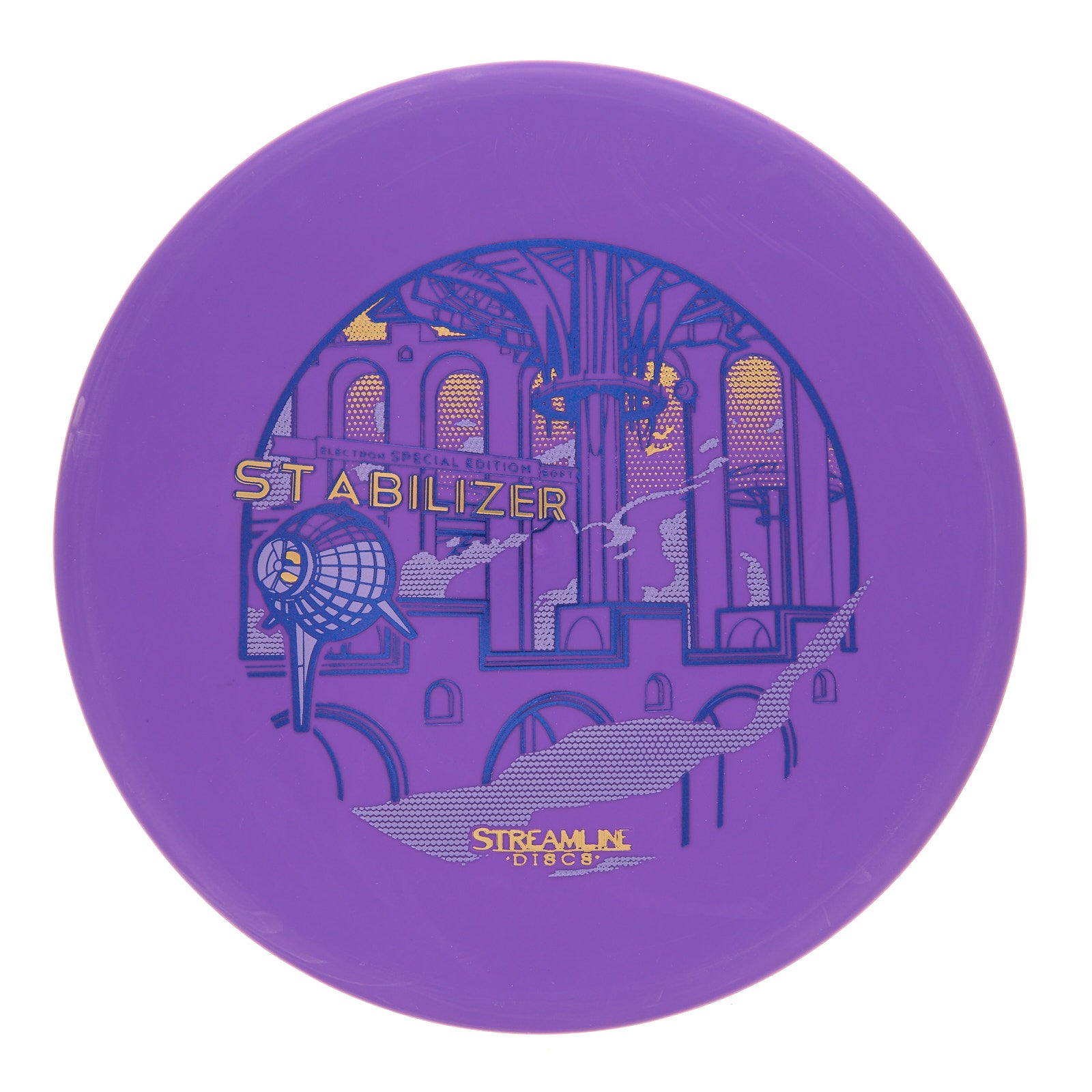 Streamline Stabilizer - Special Edition Electron Soft 167g | Style 000 – Treemagnets Disc Golf
