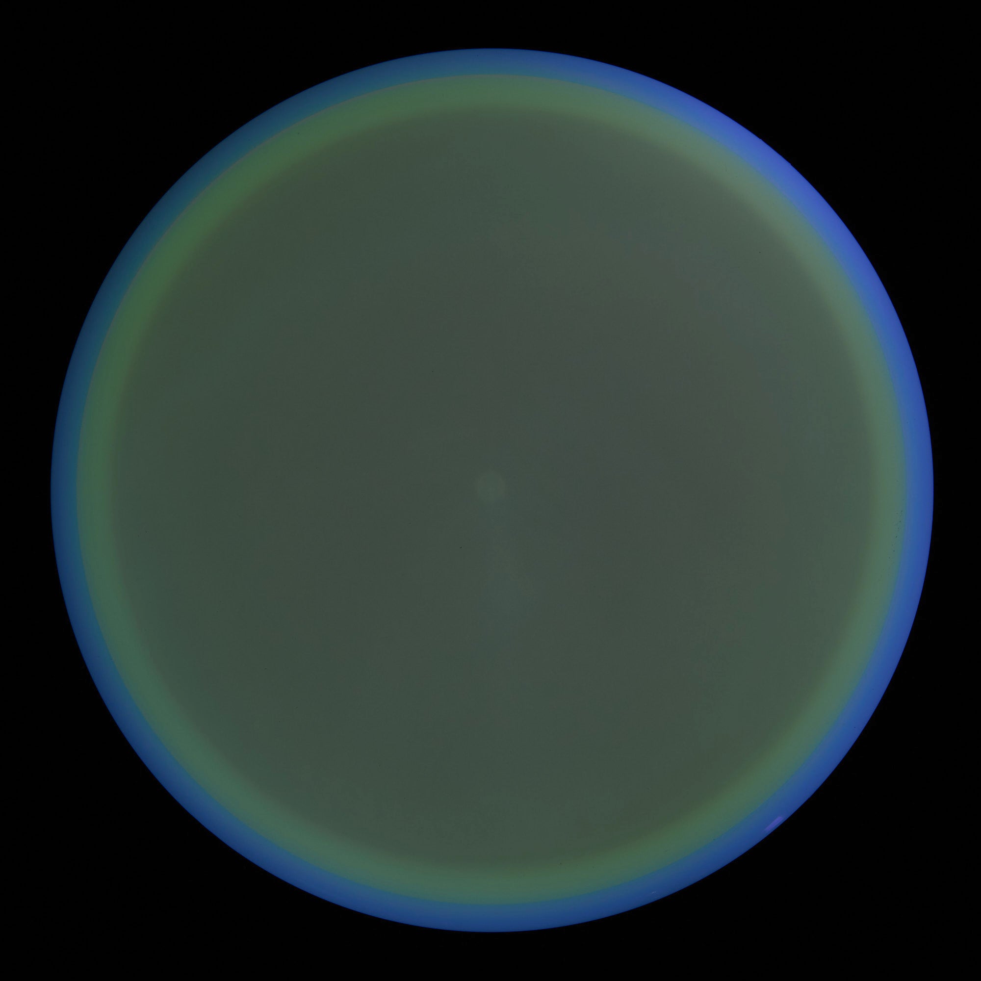 Axiom Hex - Total Eclipse Blank White Core Purple Rim 178g | Style 005 – Treemagnets Disc Golf