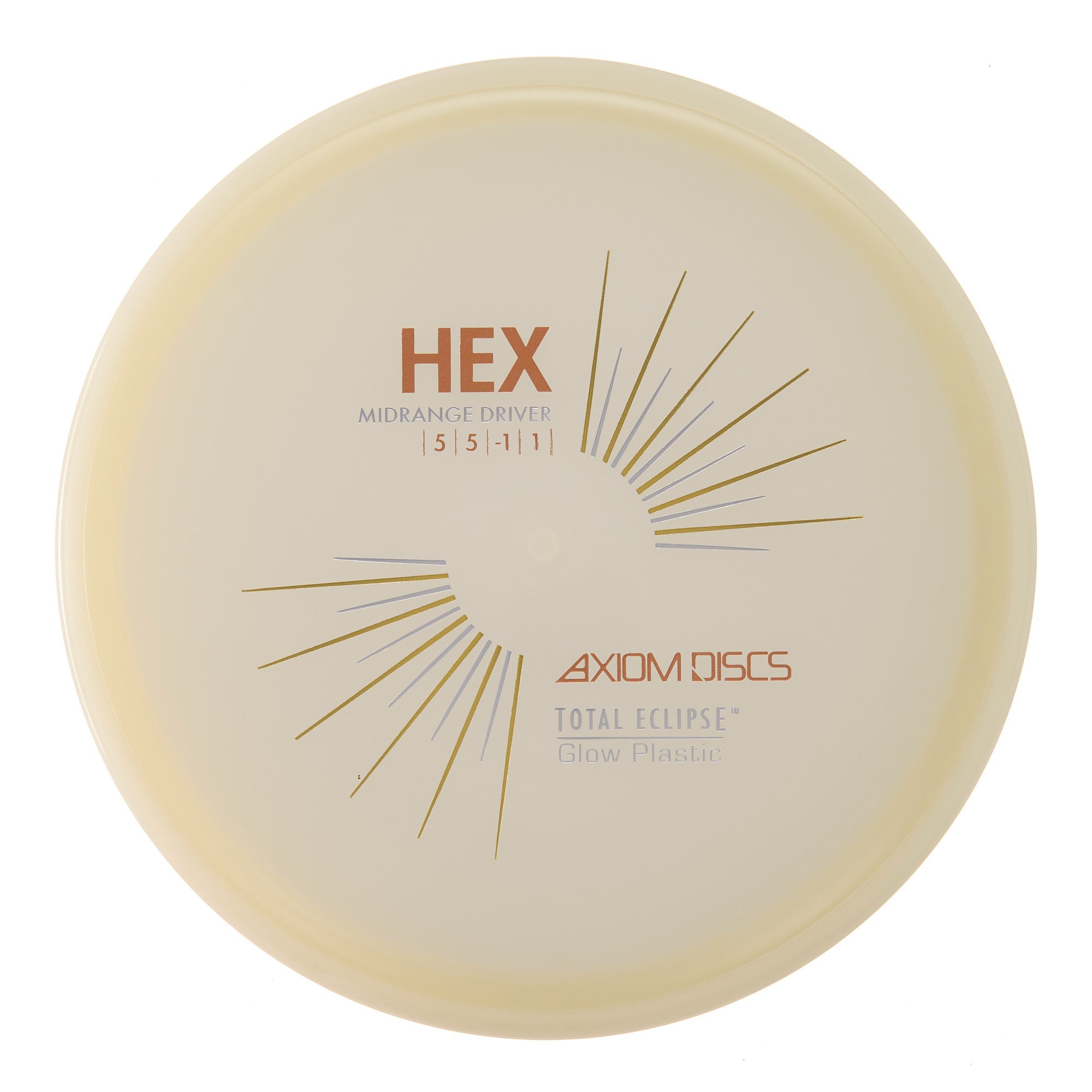 Axiom Hex - Total Eclipse Blue Core White Rim 180g | Style 0004 ...
