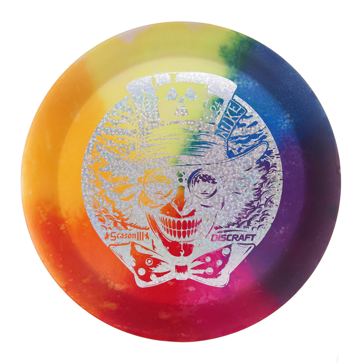 Discraft Nuke - Season 3 Ledgestone Z Glo Fly Dye 177g | Style 0004 ...