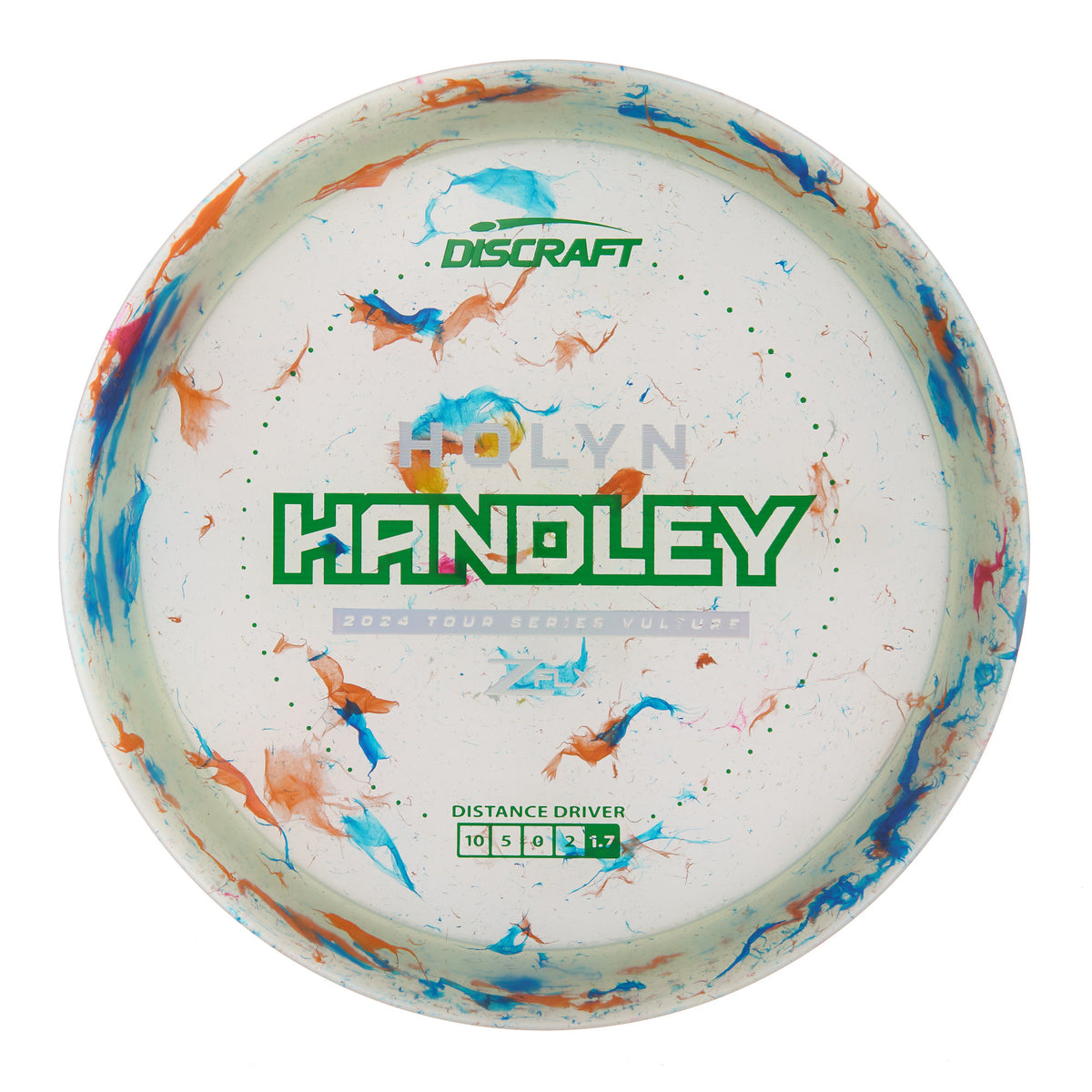 Discraft Vulture - 2024 Holyn Handley Tour Series Jawbreaker Z FLX 174 ...
