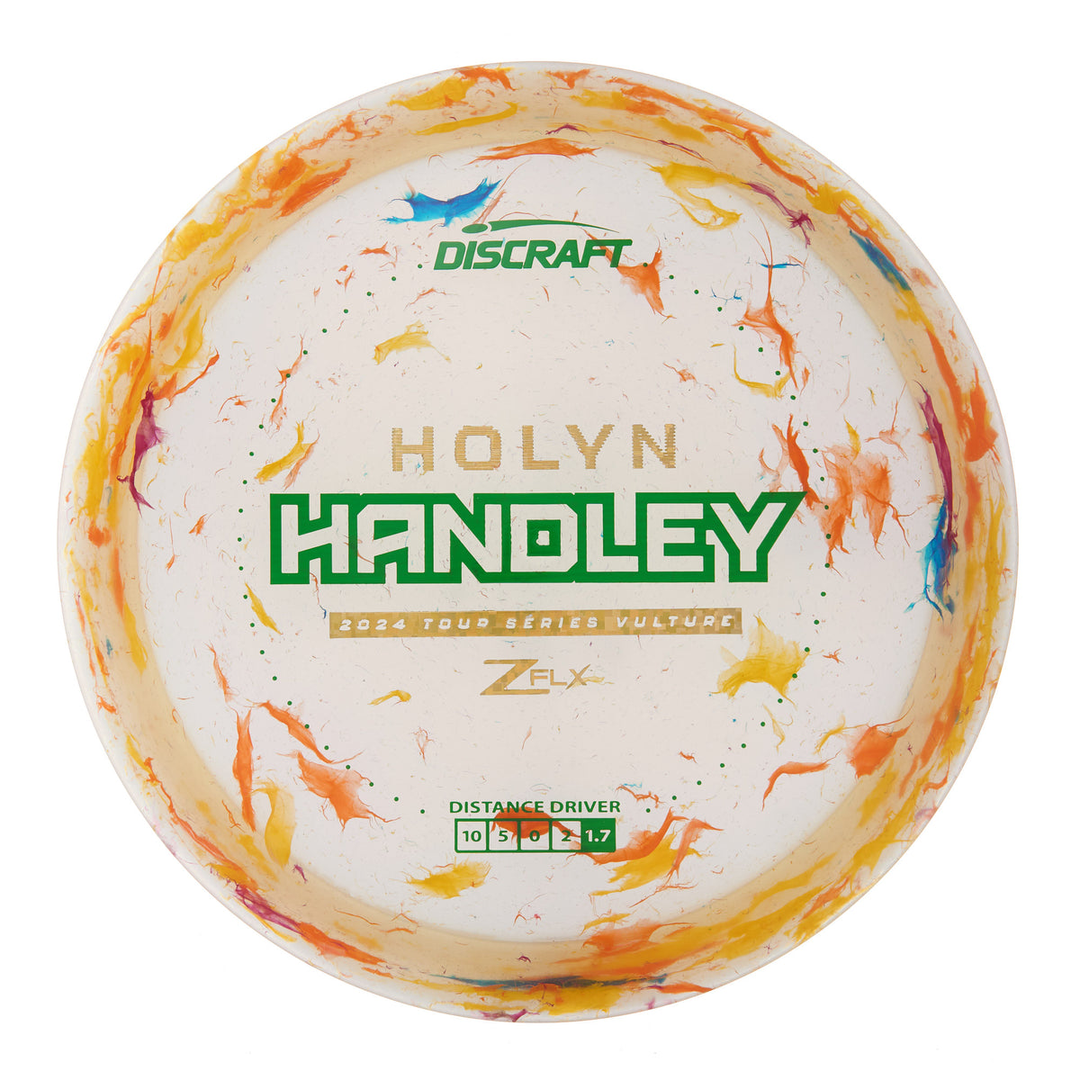 Discraft Vulture - 2024 Holyn Handley Tour Series Jawbreaker Z FLX 175 ...