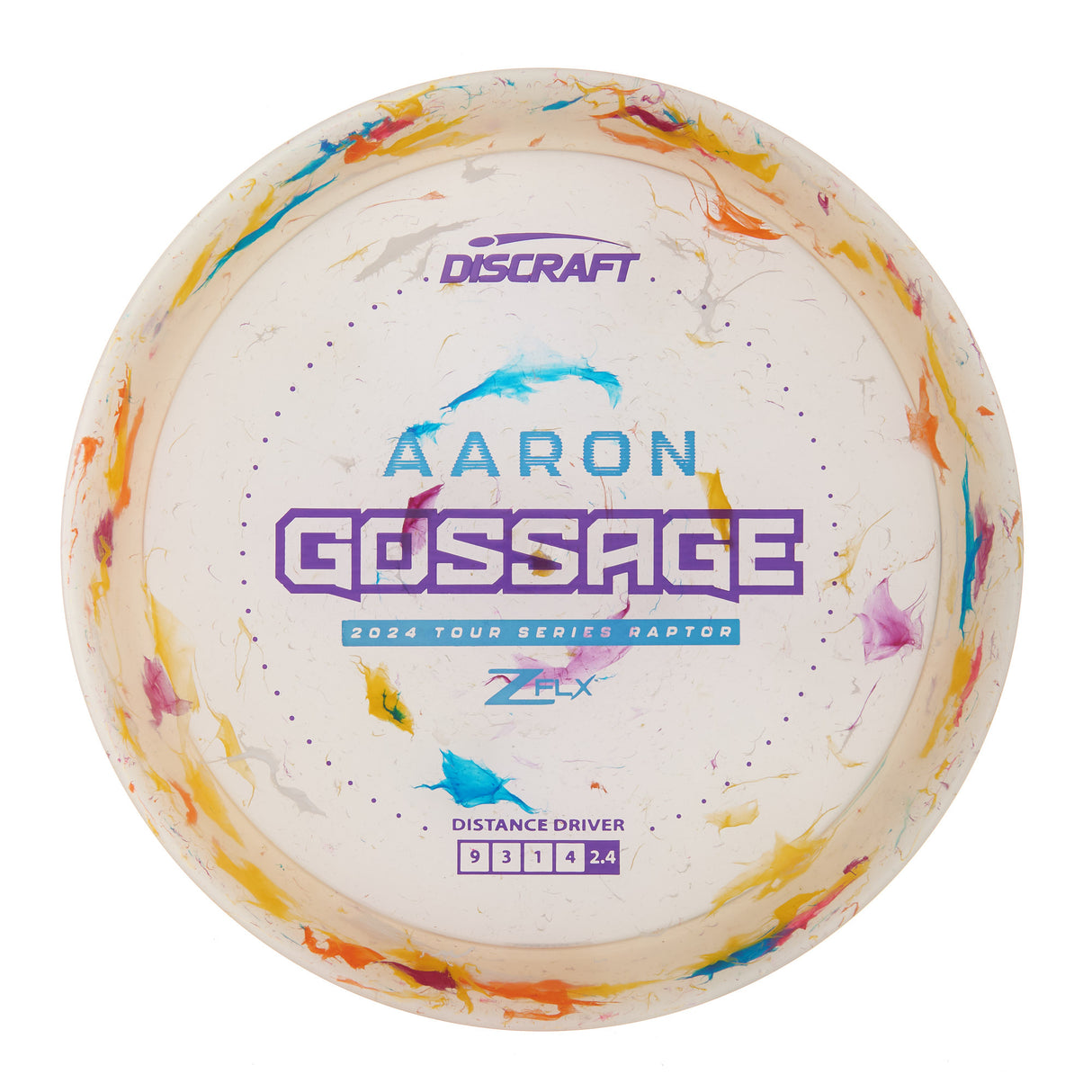 Discraft Raptor - 2024 Aaron Gossage Tour Series 176g | Style 0031 ...