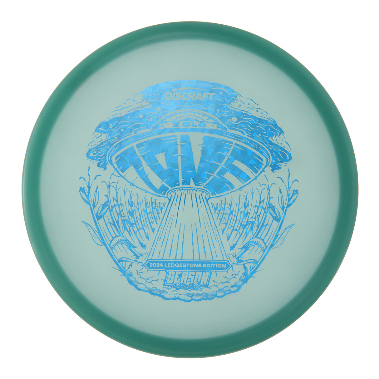Discraft Zone - 2024 Ledgestone Season One Z Glo 172g | Style 0005 ...