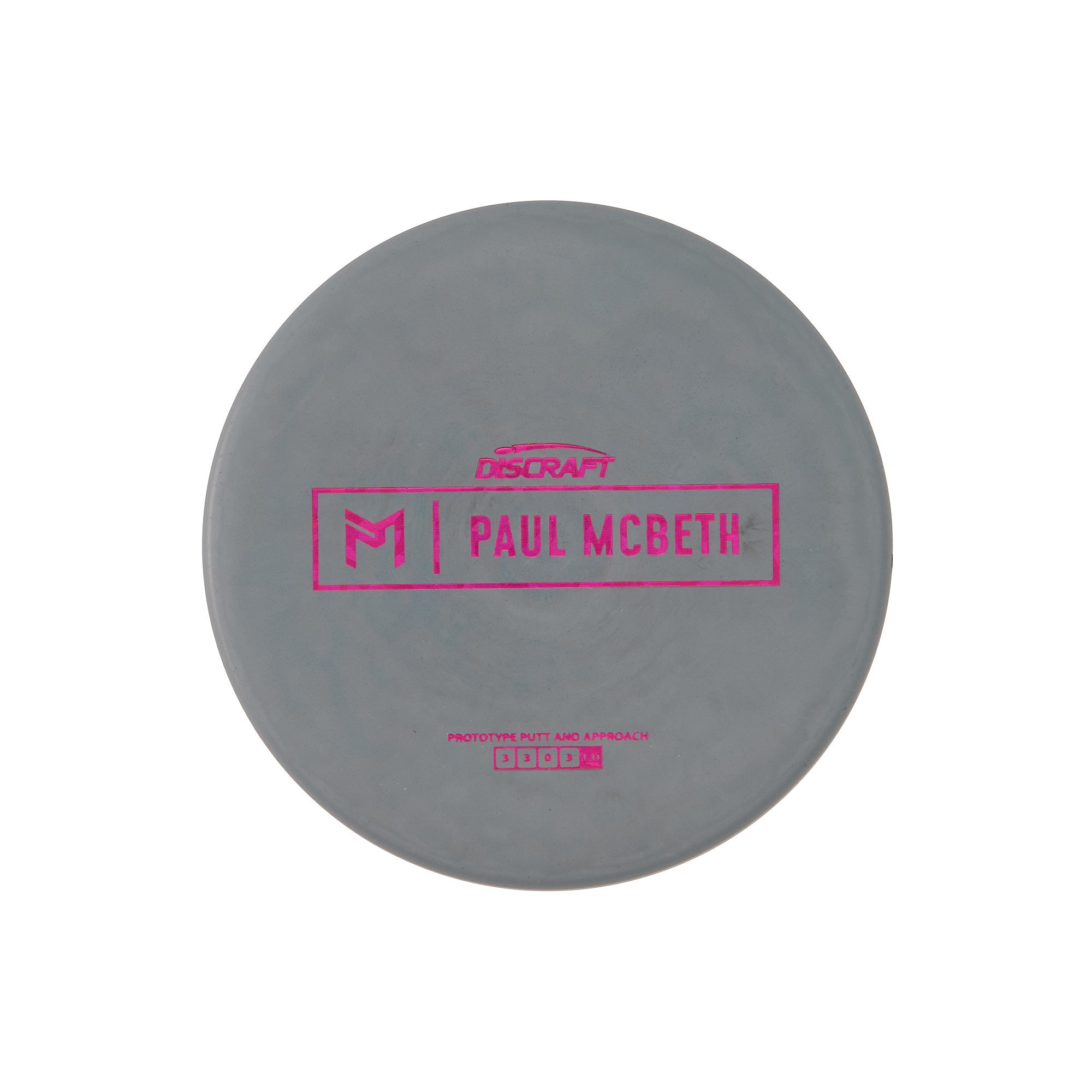 Paul McBeth Prototype Rubber Blend Mini Luna – Treemagnets Disc Golf