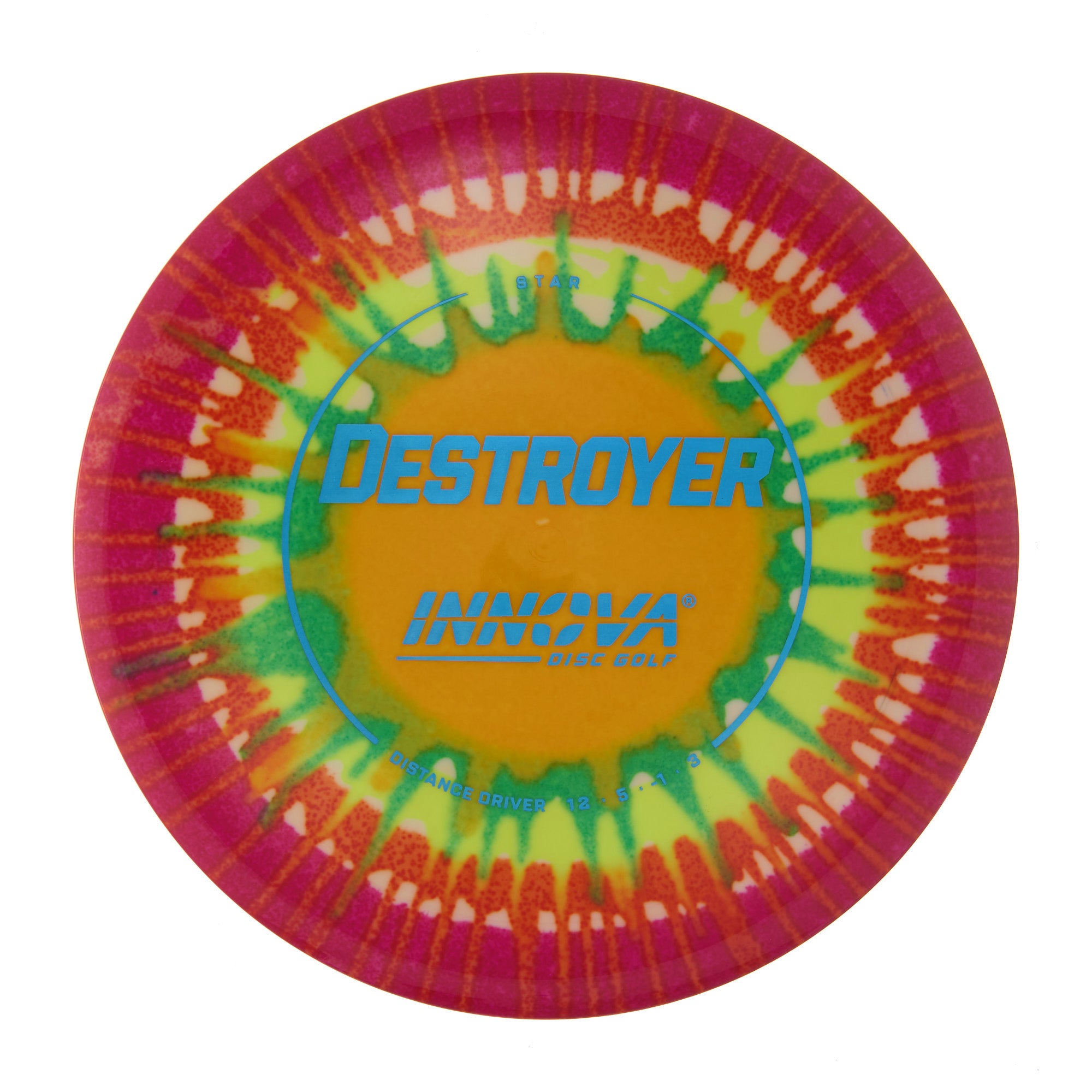Innova Destroyer - I-Dye Star 176g | Style 0050 – Treemagnets Disc Golf