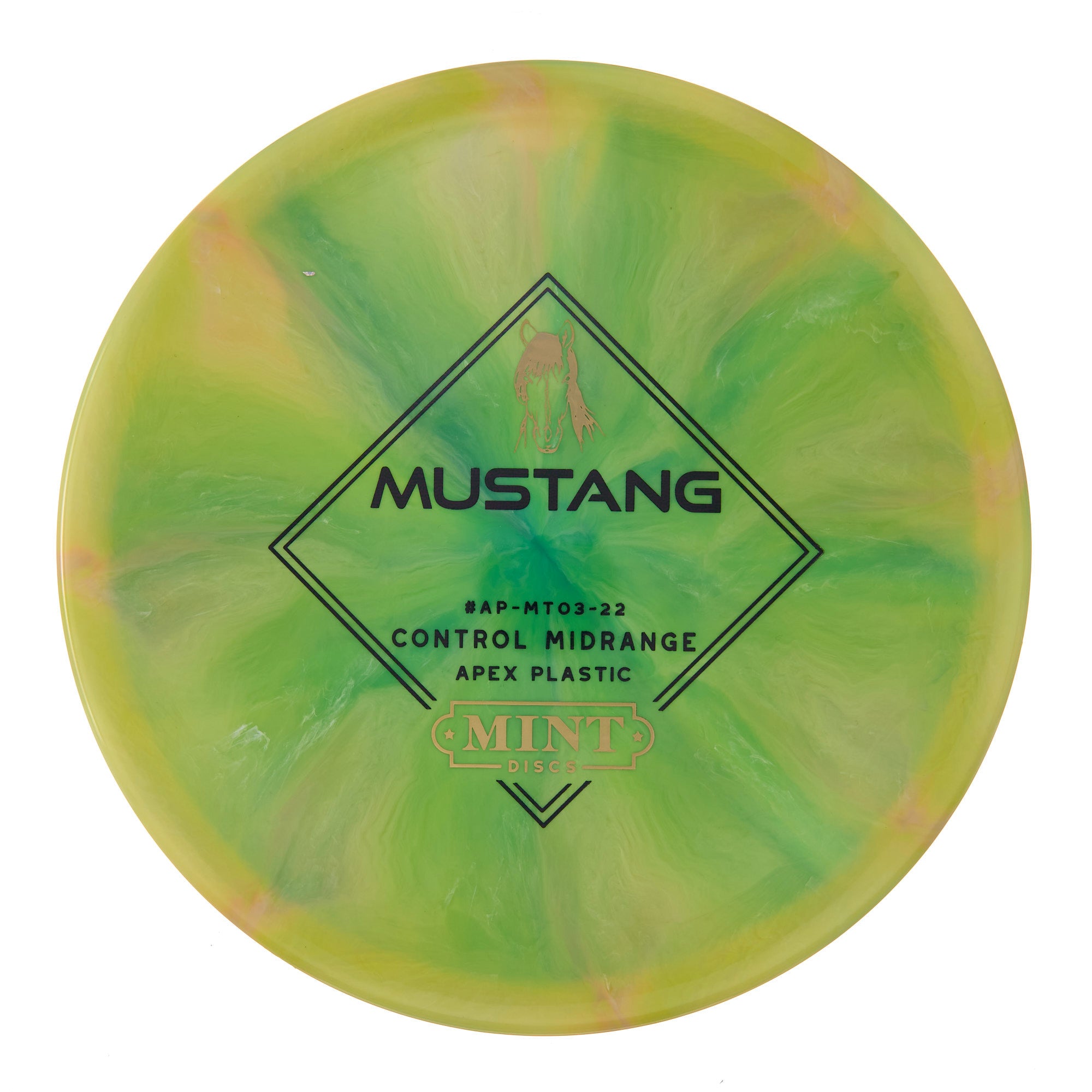 Mint Discs Mustang - Apex Swirly 176g | Style 0001 – Treemagnets Disc Golf