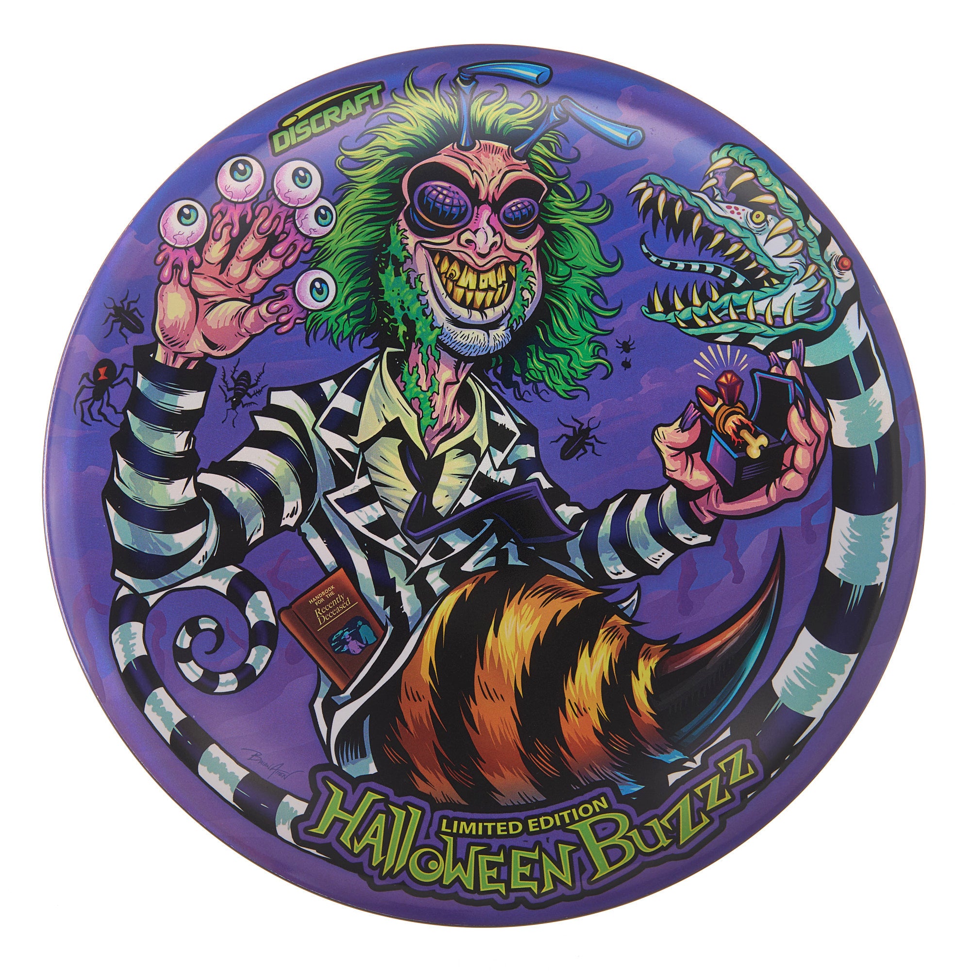 Factory Misprint Custom SuperColor ESP Buzzz – Treemagnets Disc Golf