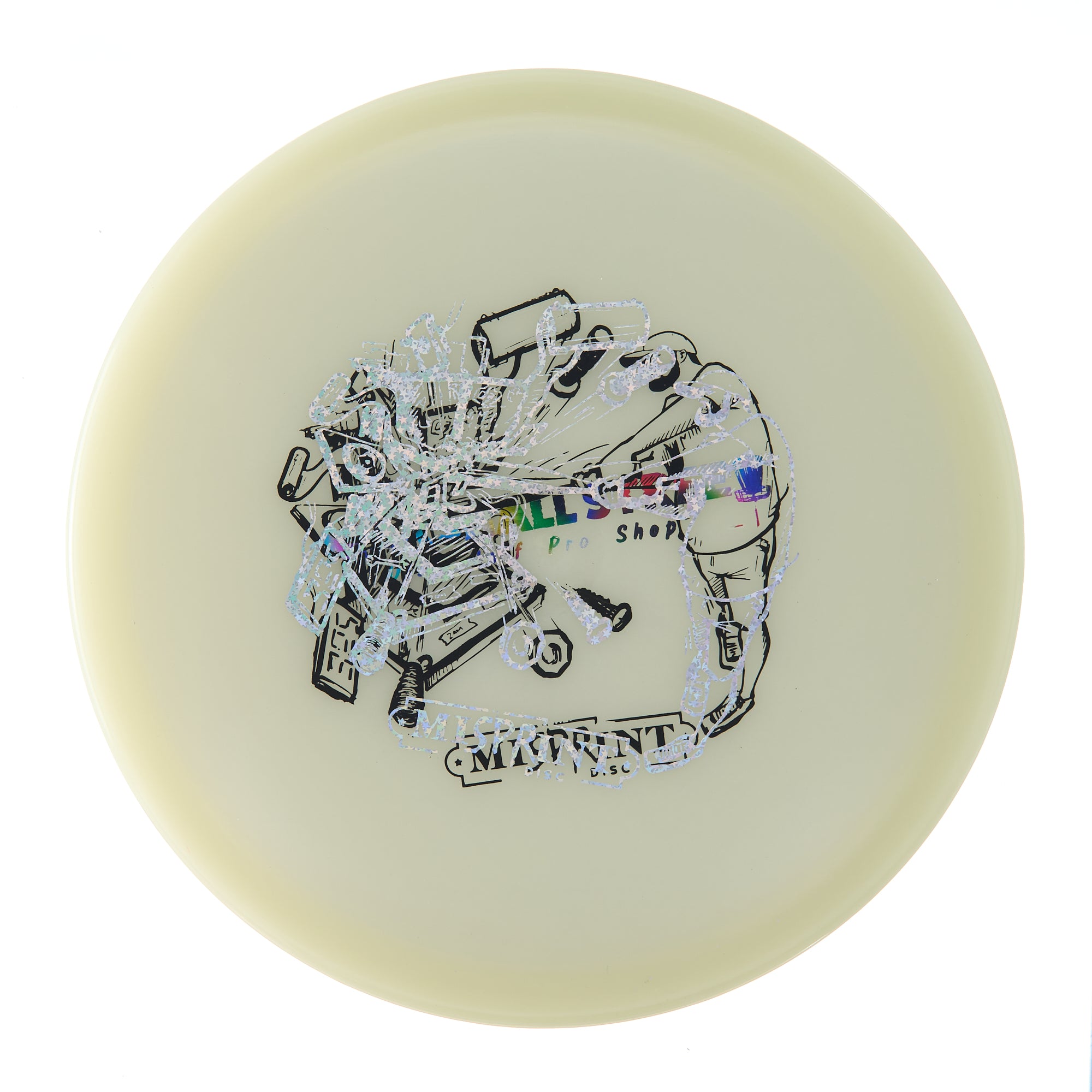 Factory Misprint Nocturnal Flex Mustang – Treemagnets Disc Golf