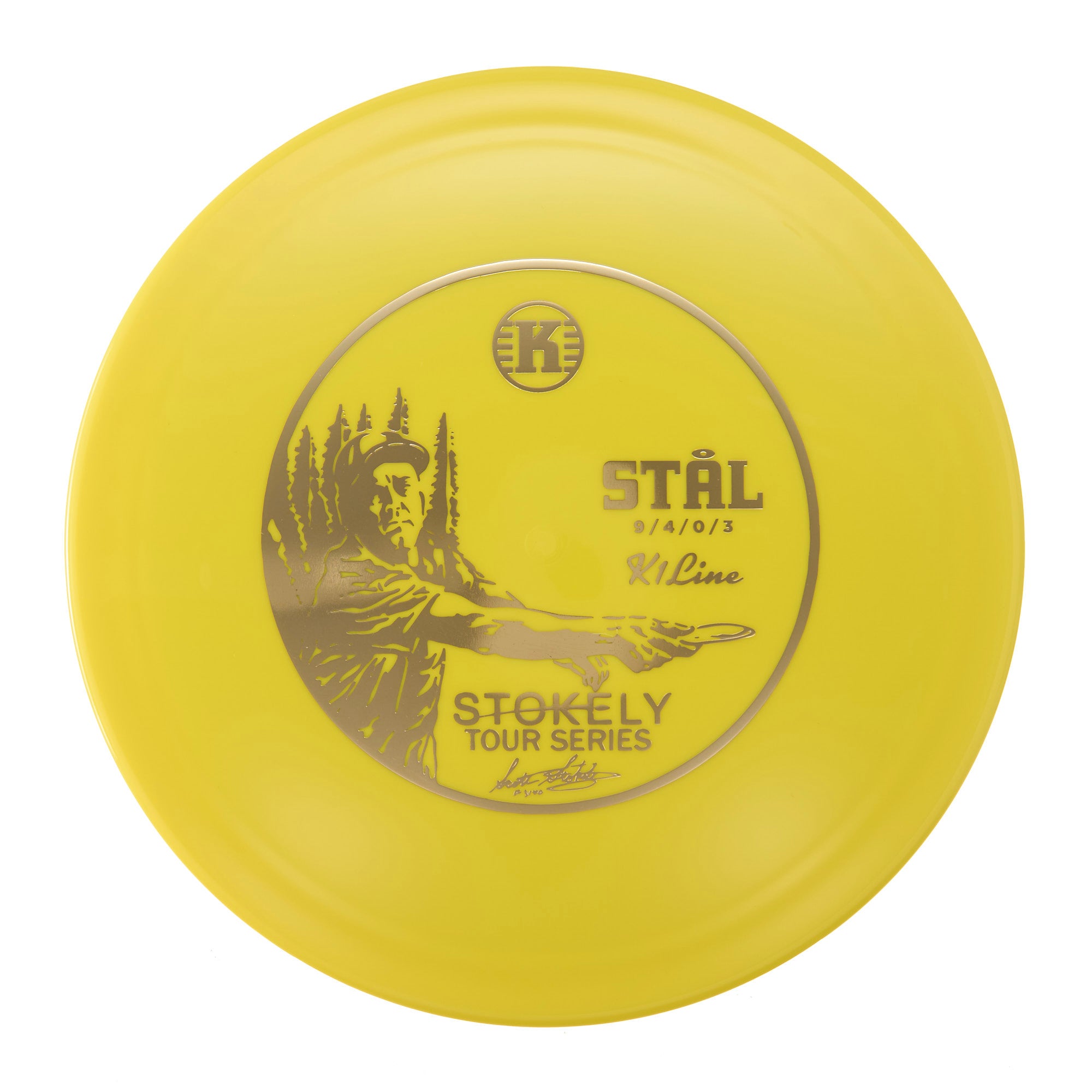 Scott Stokely Tour Series K1 Stål – Treemagnets Disc Golf