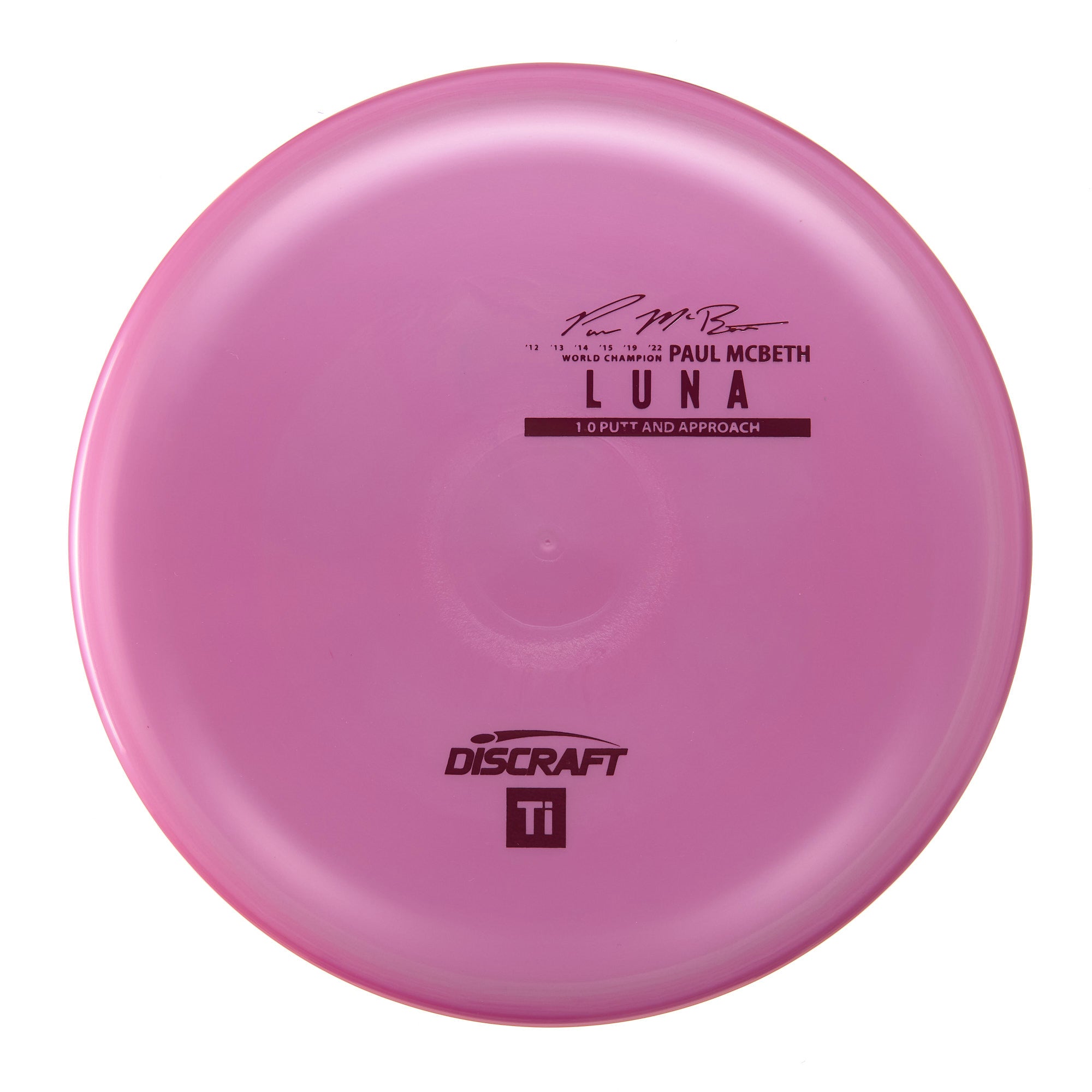 Paul McBeth Titanium Luna – Treemagnets Disc Golf