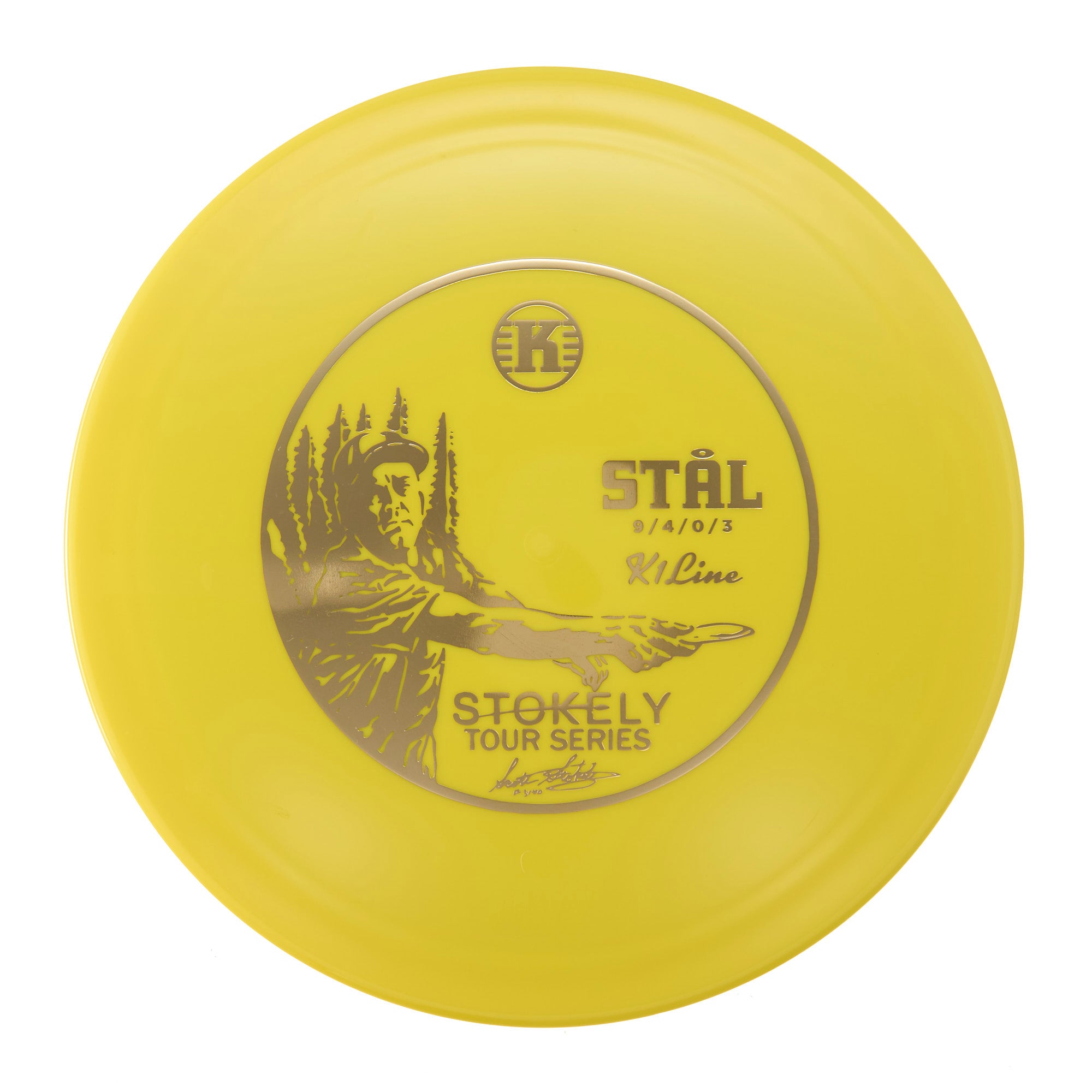 Scott Stokely Tour Series K1 Stål – Treemagnets Disc Golf