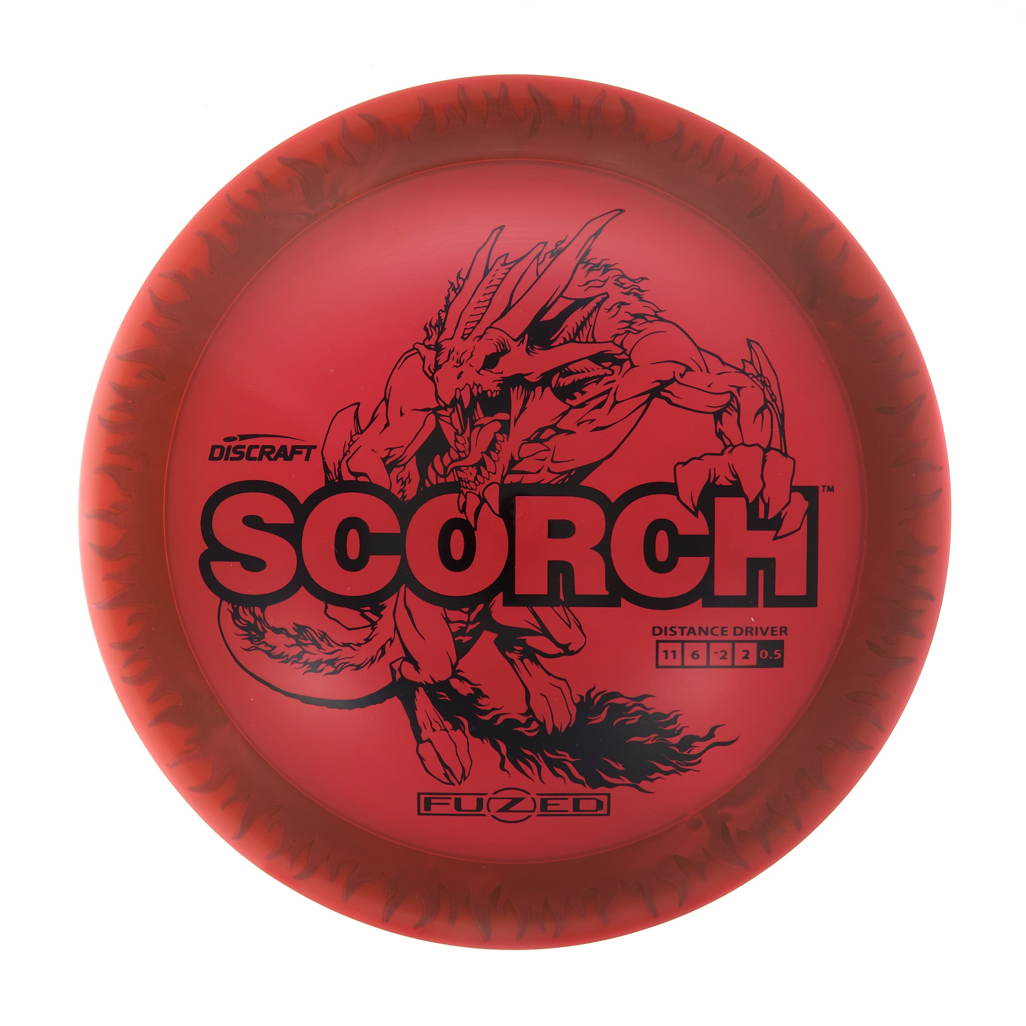 Flame Pattern Fuzed Line Scorch – Treemagnets