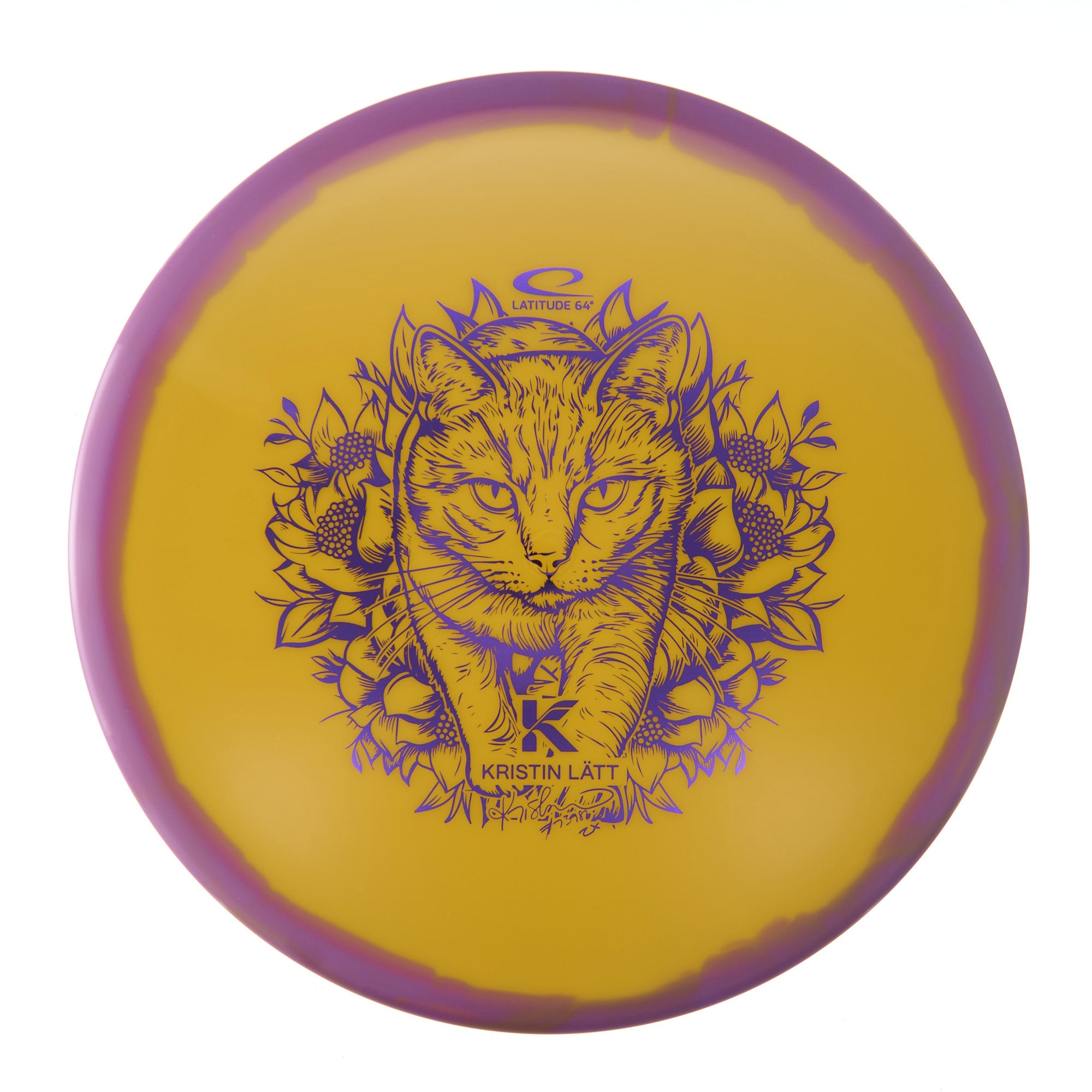 2025 Kristin Latt Team Series Gold Orbit Claymore – Treemagnets Disc Golf