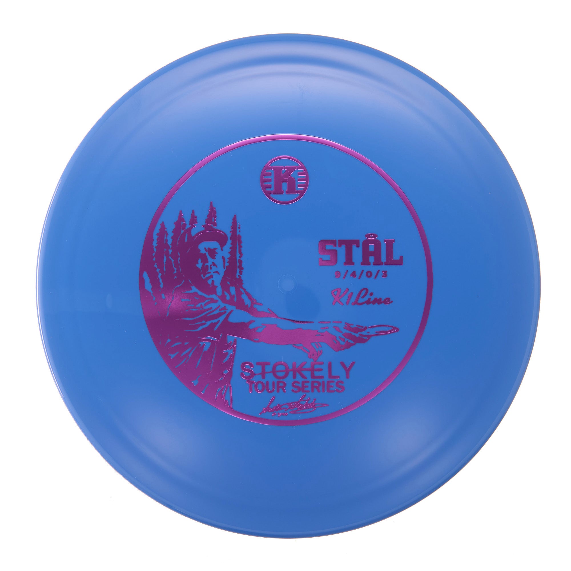 Scott Stokely Tour Series K1 Stål – Treemagnets Disc Golf