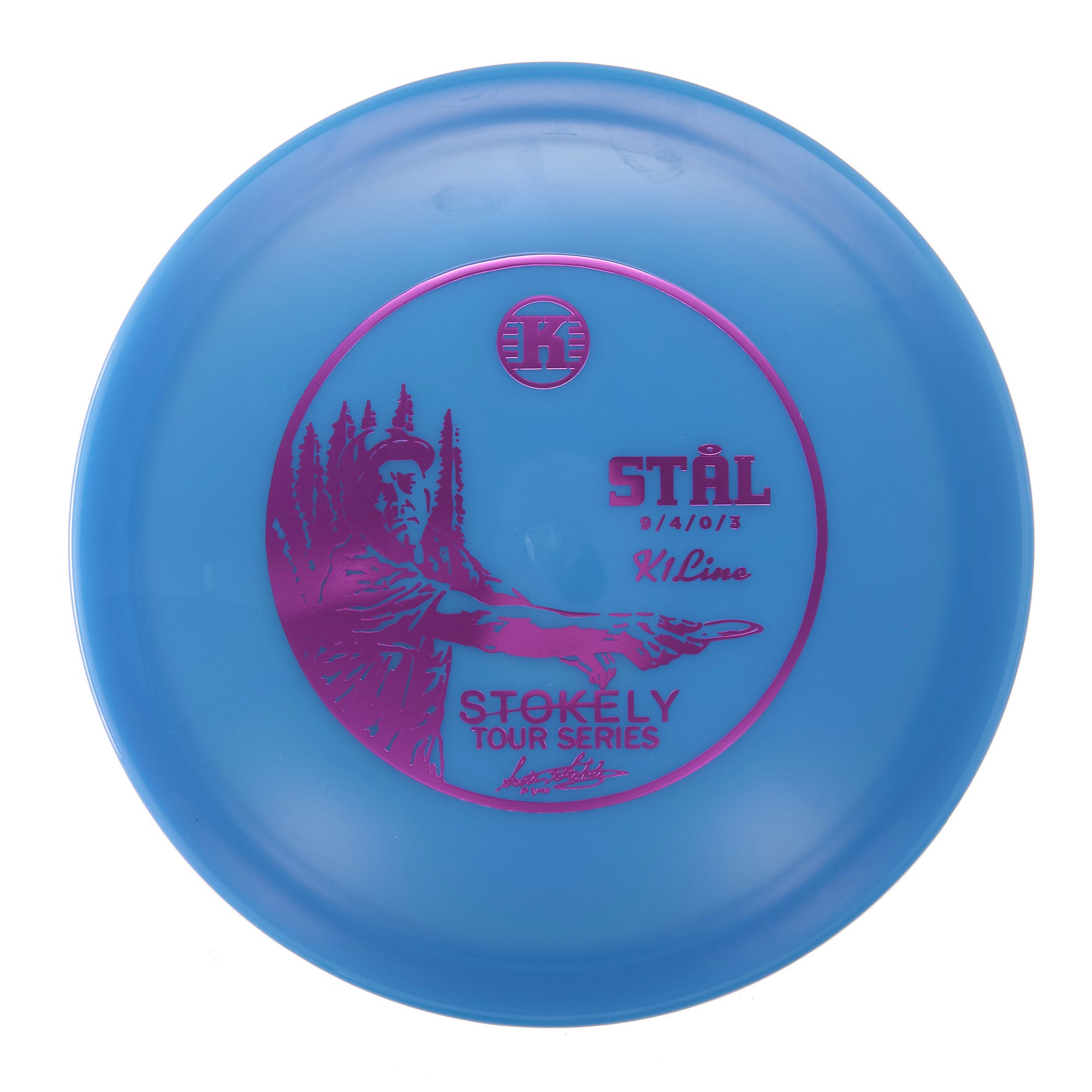Scott Stokely Tour Series K1 Stål – Treemagnets Disc Golf