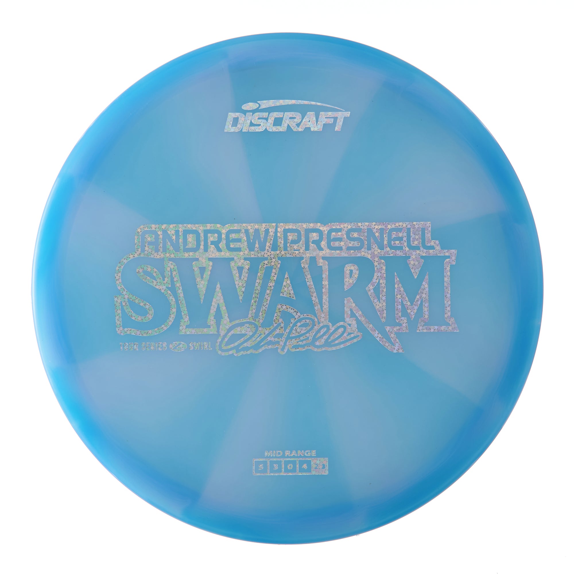2025 Andrew Presnell Tour Series Z Swirl Swarm – Treemagnets Disc Golf