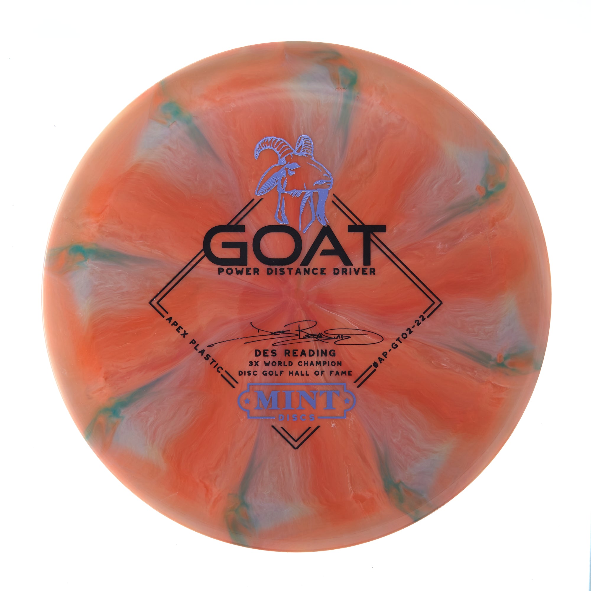 Des Reading 3X World Champion Swirly Apex Goat – Treemagnets
