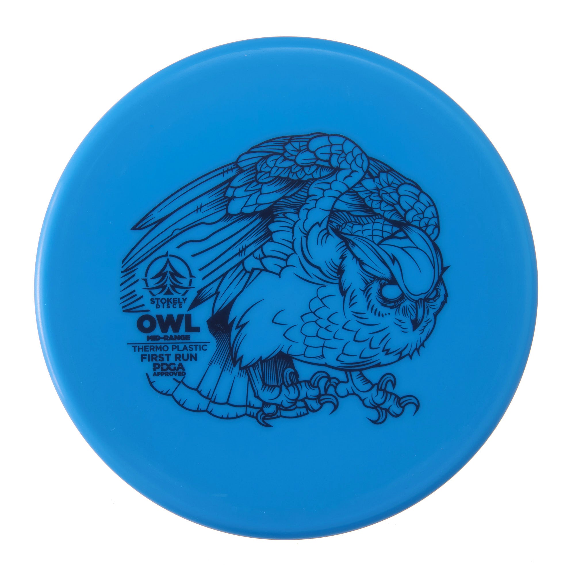 First Run Thermo Owl – Treemagnets Disc Golf