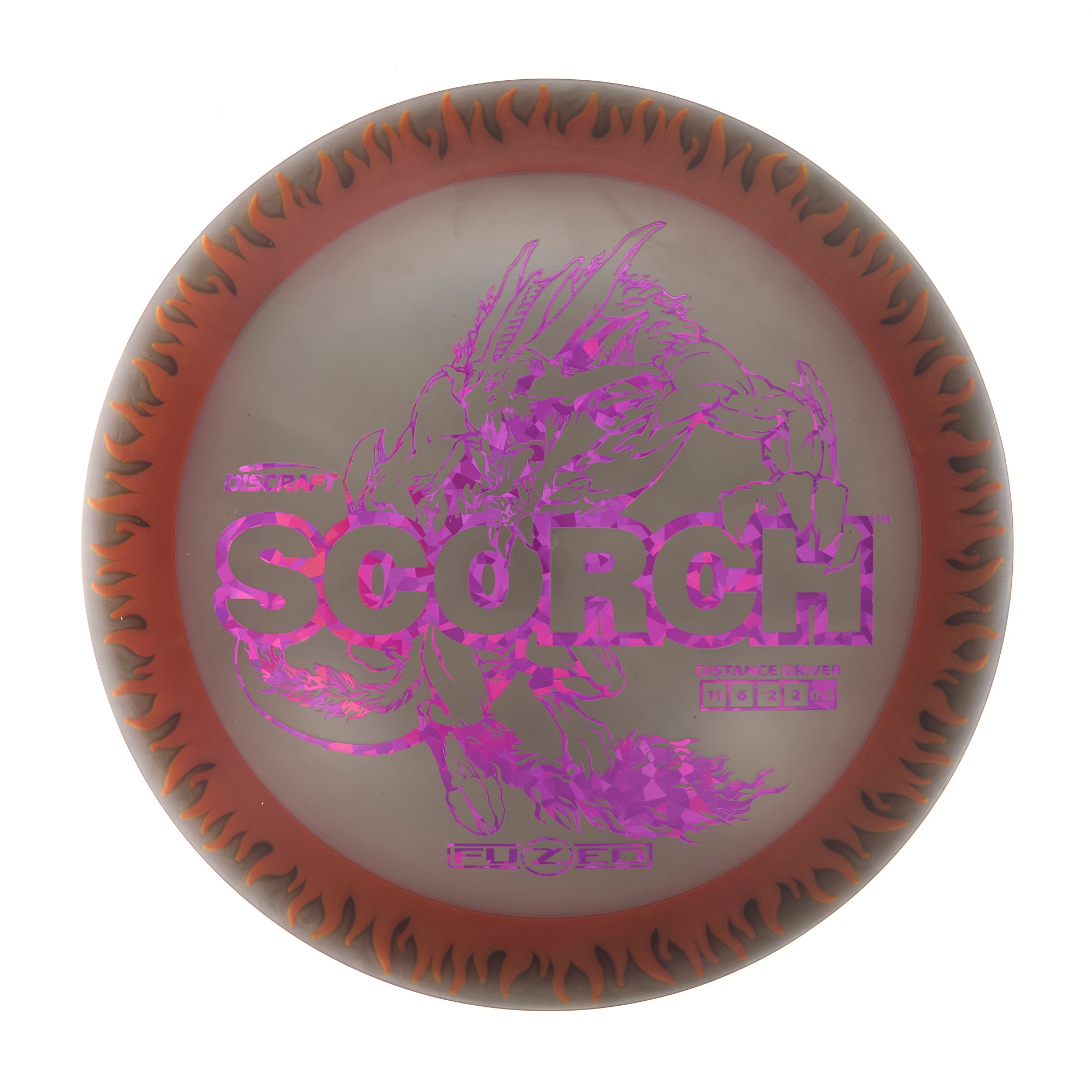 Flame Pattern Fuzed Line Scorch – Treemagnets