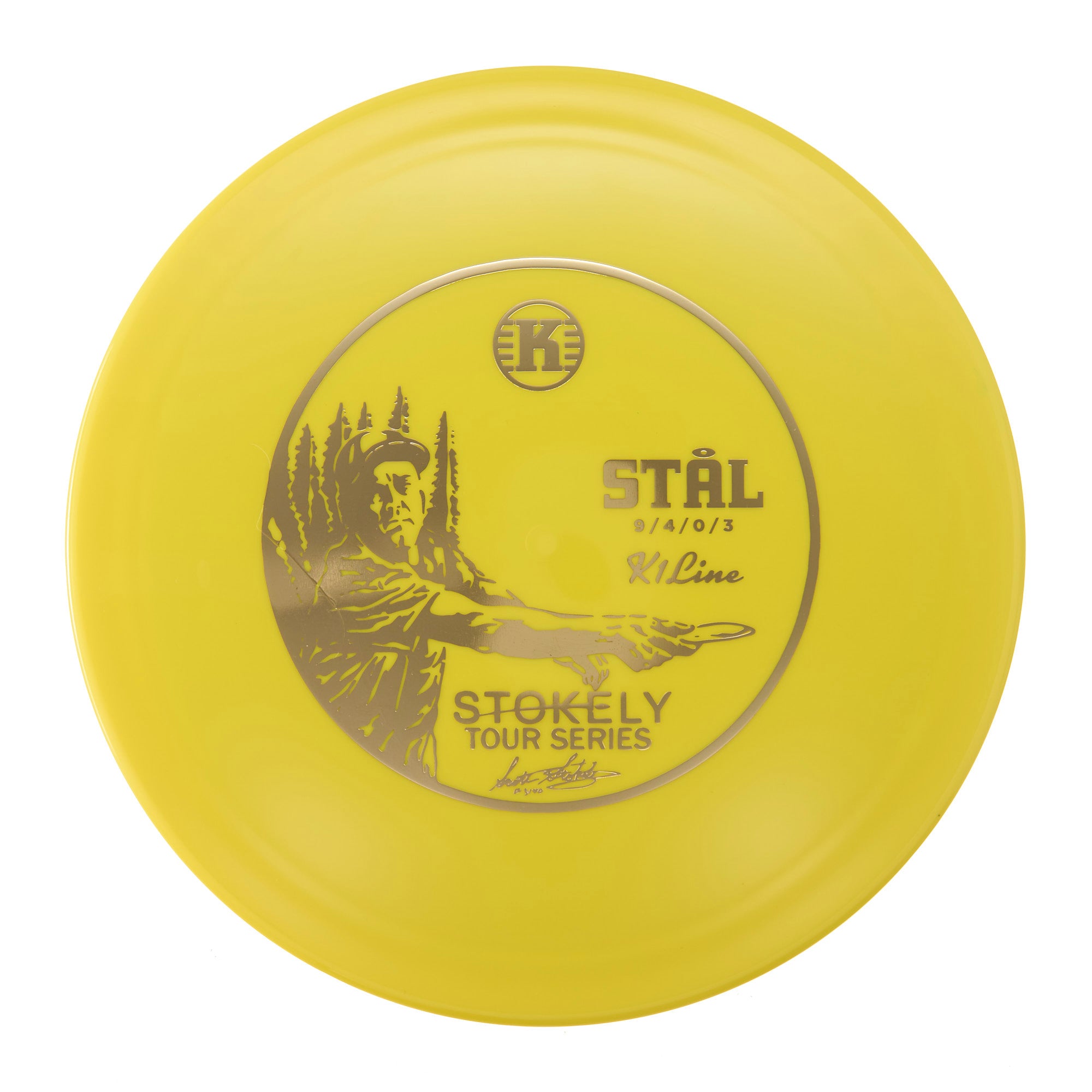 Scott Stokely Tour Series K1 Stål – Treemagnets Disc Golf