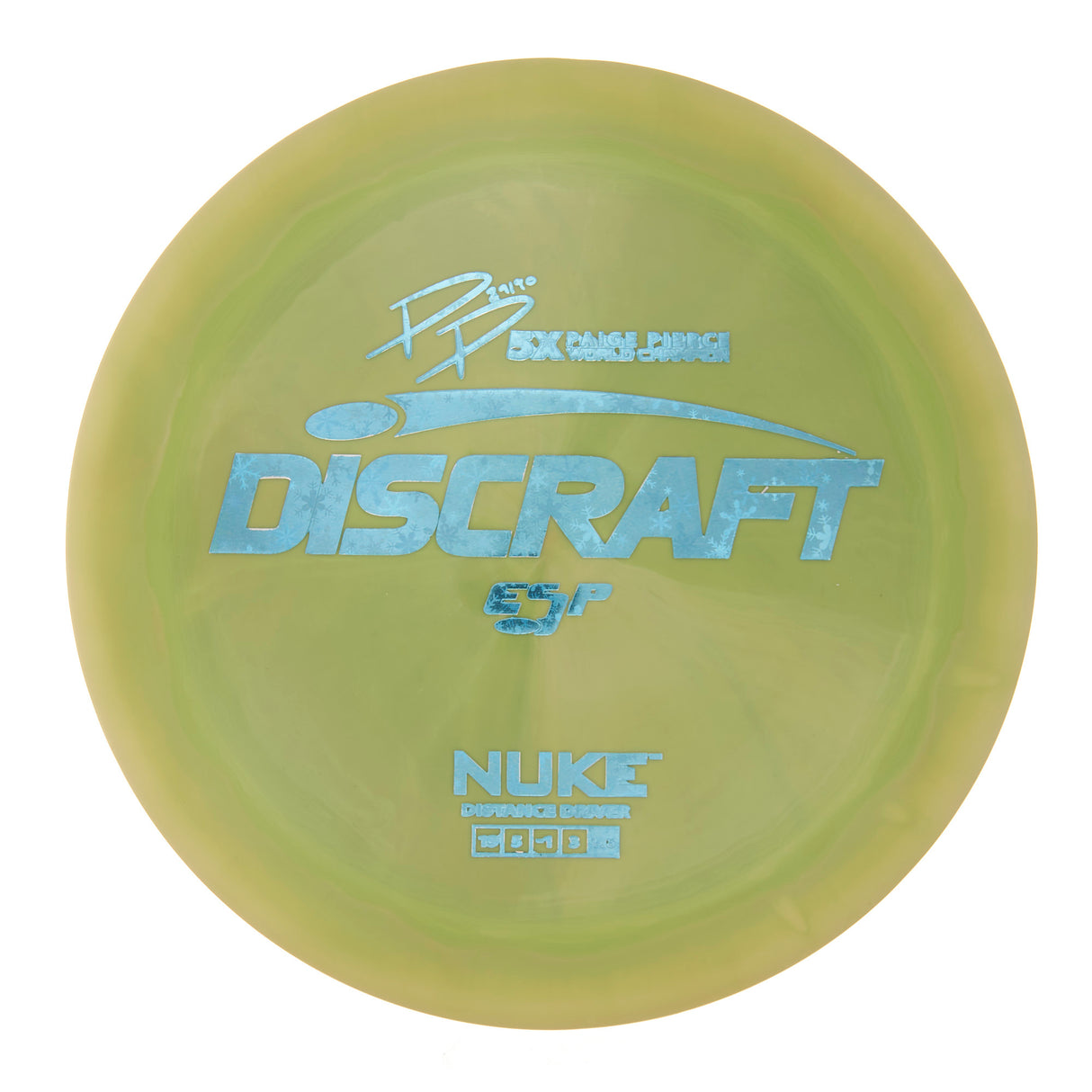 Discraft Nuke - Paige Pierce ESP 176g | Style 0019 – TreeMagnets Disc Golf