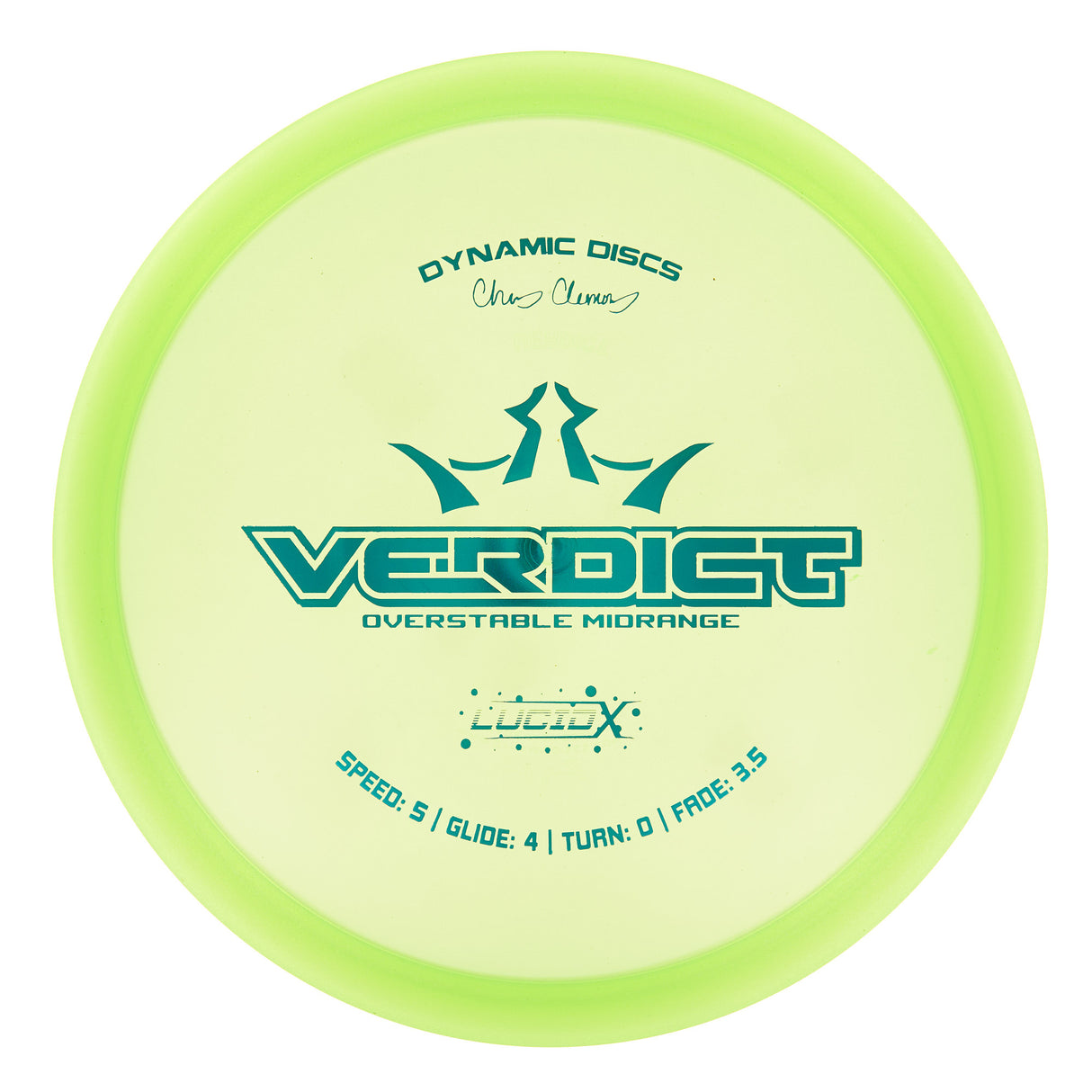Dynamic Discs Verdict - Chris Clemons 2023 Team Series Lucid X Glimmer ...