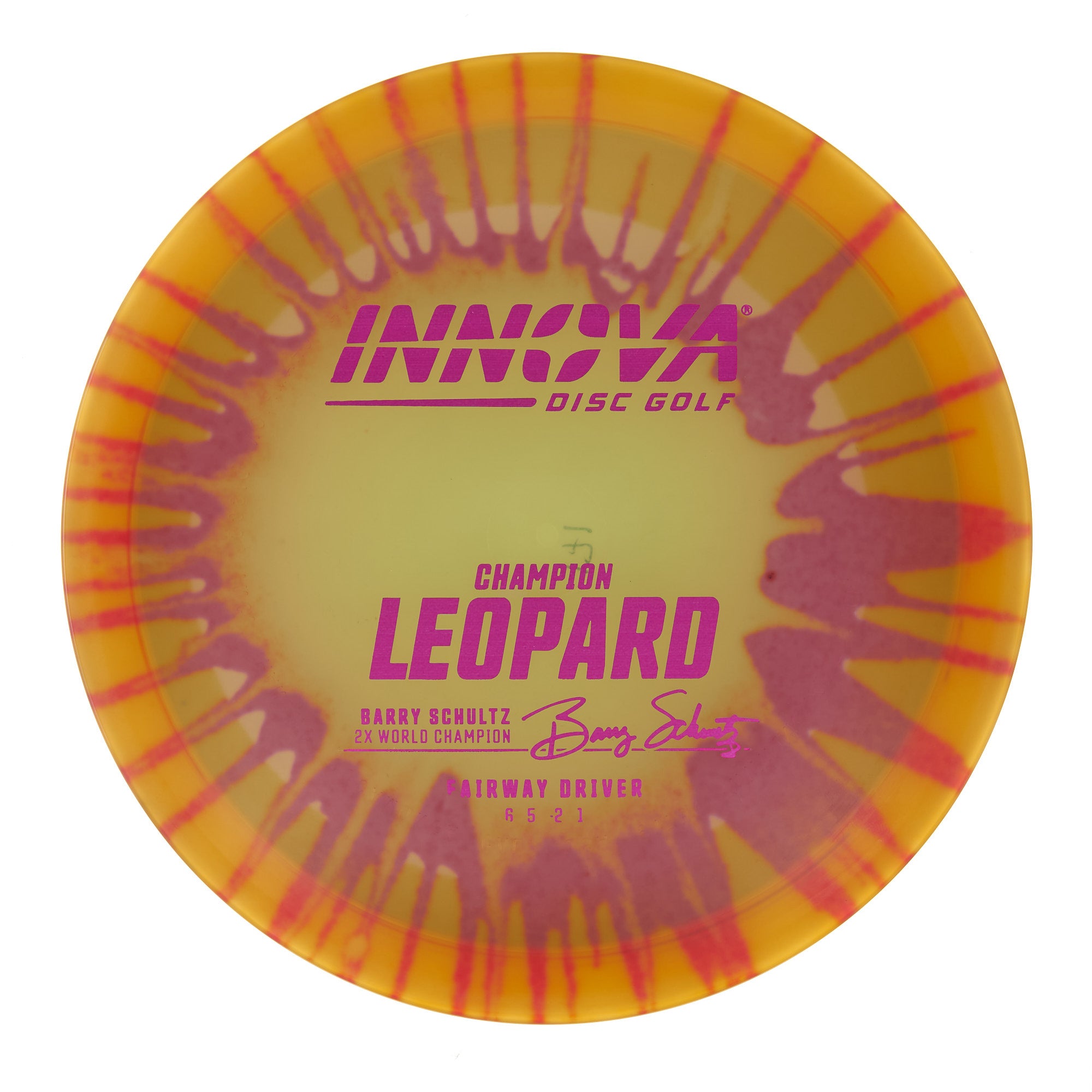 Innova Leopard - Barry Schultz World Champion Stamp I-Dye Champion 172 ...