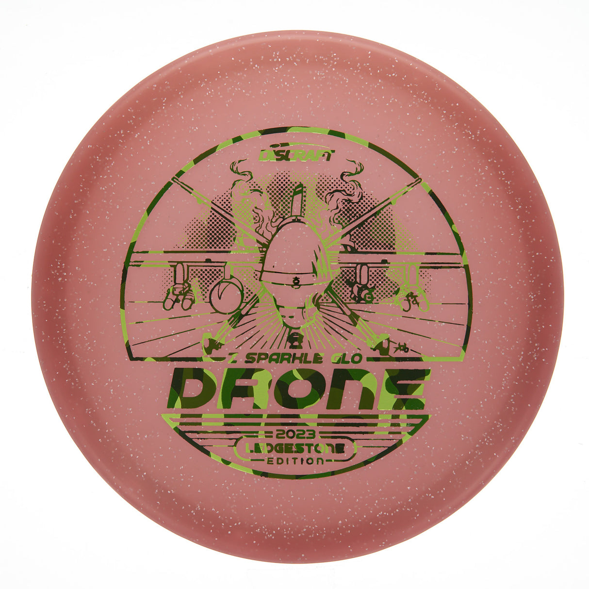 Discraft Drone - 2023 Ledgestone Edition Z Sparkle Glo 178g | Style 00 ...